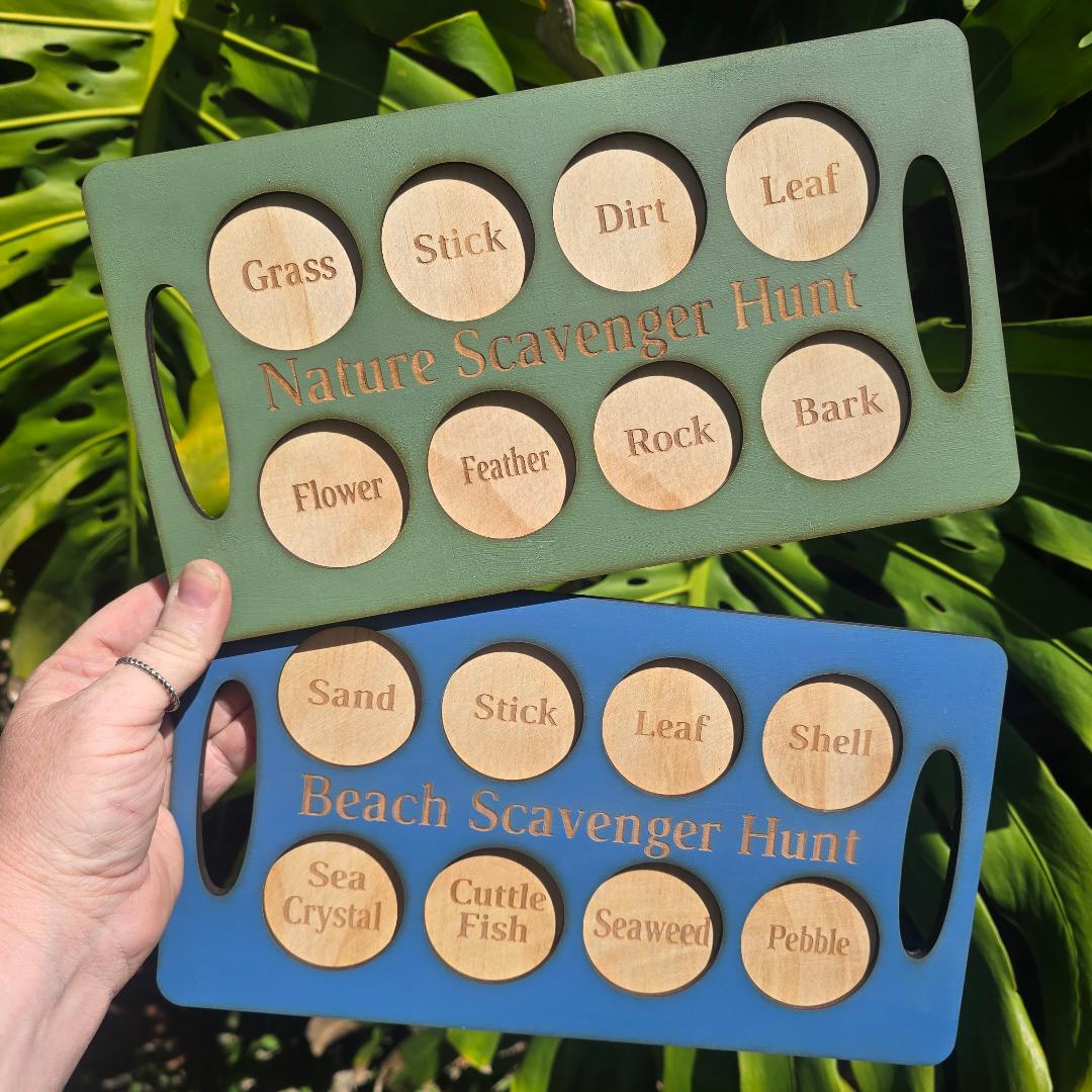Nature & Beach Scavenger Hunt Boards – The Supply Yard